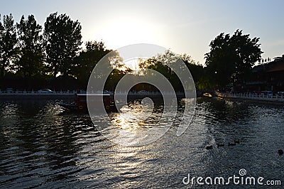 Chinese Sunset Royalty-Free Stock Photo | CartoonDealer.com #83450115