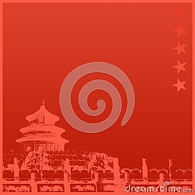 Chinese Temple Background Royalty Free Stock Photos - Image: 6023458