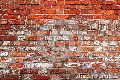 Chipped Brick Wall. Royalty-Free Stock Photo | CartoonDealer.com #97630869