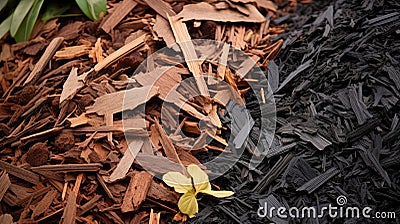 Chips Mulch Texture Royalty-Free Cartoon | CartoonDealer.com #361834748