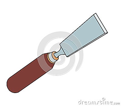 Chisel Clip Art Illustration Vector Isolated | CartoonDealer.com #198253229