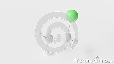 Chloroethane Molecule 3d, Molecular Structure, Ball And Stick Model ...