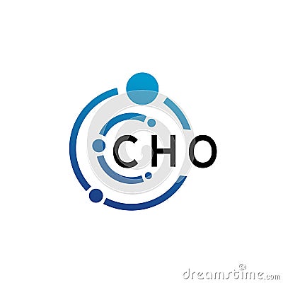 CHO Letter Logo Design On White Background. CHO Creative Initials ...