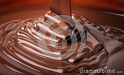 Chocolate Flow Stock Photo - Image: 7962460