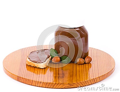 Chocolate Spread Container Stock Image | CartoonDealer.com #24713293