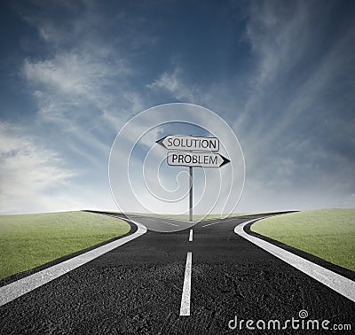 Choose The Correct Way Stock Photo | CartoonDealer.com #28519494
