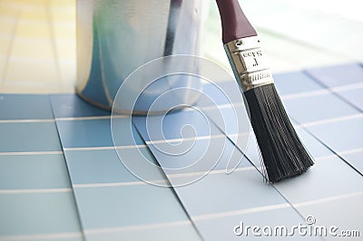 Choosing Your Color With Sample Color Chart Royalty-Free Stock Photo ...