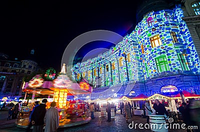 Christmas In Bucharest(V) Editorial Photography - Image: 35953202