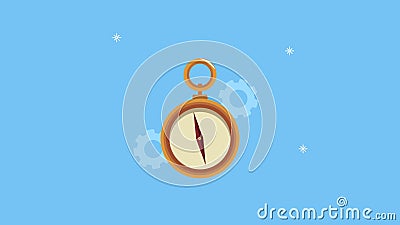 Chronometer Timer with Gears Animation Stock Footage - Video of digital ...