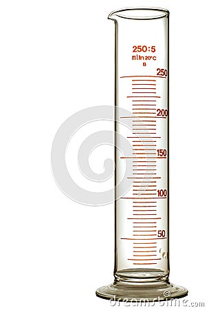Cilindro Graduato Fotografie Stock - Immagine: 15208323