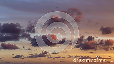 Cinemagraph Continuous Loop Animation of Beautiful Cloudscape during ...