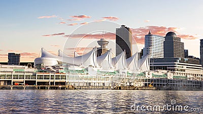 Cinemagraph Continuous Loop Animation of Canada Place and Commercial ...