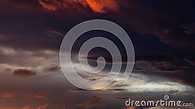 Cinemagraph Continuous Loop Animation of Beautiful Cloudscape during ...