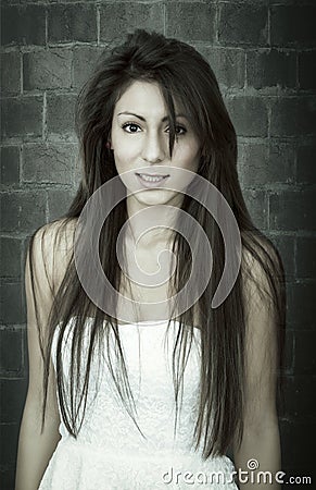 Cinematic Portrait For A Nice Model Royalty-Free Stock Photo ...