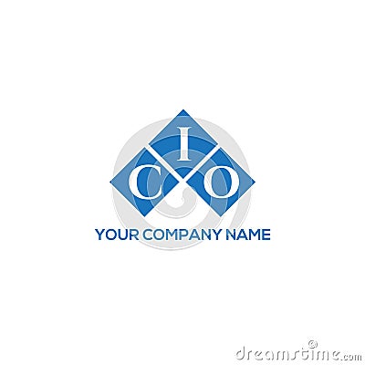 CIO Letter Logo Design On WHITE Background. CIO Creative Initials ...