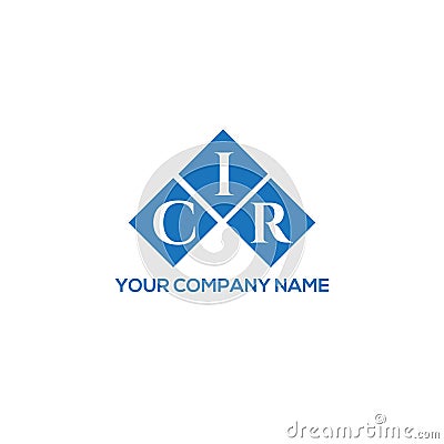 CIR Letter Logo Design On WHITE Background. CIR Creative Initials ...