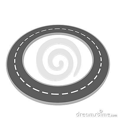 Circle Road Royalty Free Stock Photos - Image: 4724108