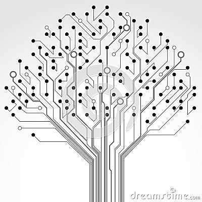 Circuit Board Pattern Stock Photography - Image: 20601822