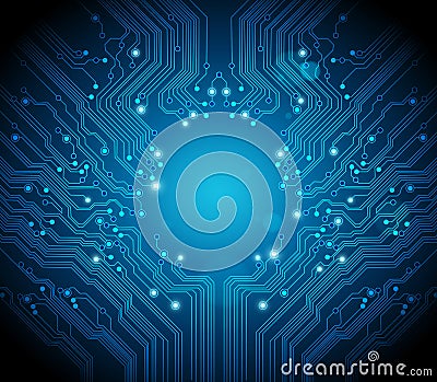 Circuit Board Vector Background Stock Images - Image: 20828814