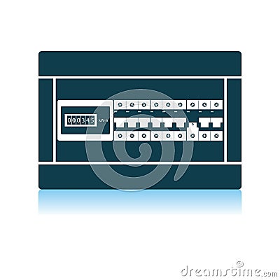 Circuit Breakers Box Icon Cartoon Vector | CartoonDealer.com #151160475