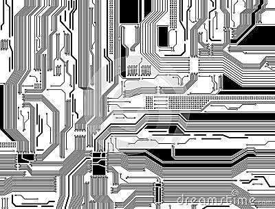 Circuit Pattern Royalty Free Stock Image - Image: 17043986