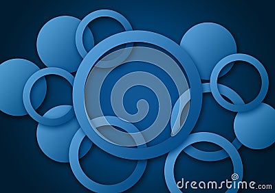 Circular Blue Textured Wallpaper Design Royalty-Free Stock Photography ...