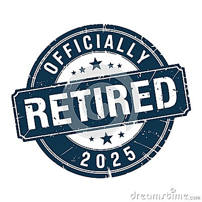 A Circular Emblem Features The Words Officially Retired 2025 Royalty ...