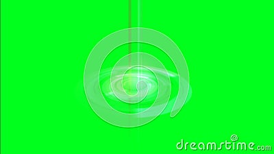 Circular Hologram On Green Screen Stock Footage - Video of display ...