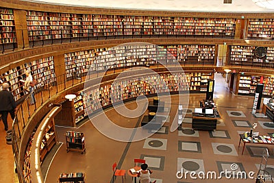 Circular Library Editorial Photography - Image: 20705372