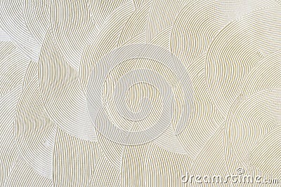 Circular Patterns On White Plaster. Abstract Texture Royalty-Free Stock ...