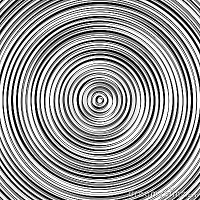 Circular Ripple Pattern, Concentric Circles, Rings Abstract Geom Stock ...