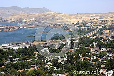 City Of The Dalles Oregon Stock Photography - Image: 11340122