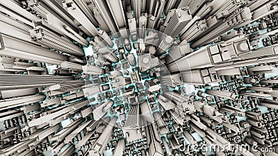 City, Top View Stock Photos - Image: 23331773