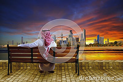 Cityscape Of Kuwait Stock Photo - Image: 41359136