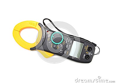 Clamp Amp Meter For Electrical Tester That Combines A Voltmeter With A ...
