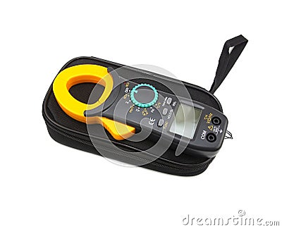 Clamp Amp Meter For Electrical Tester That Combines A Voltmeter With A ...