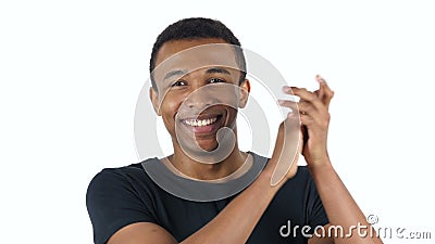 Clapping Black Man, Applauding Stock Footage - Video of office, black ...