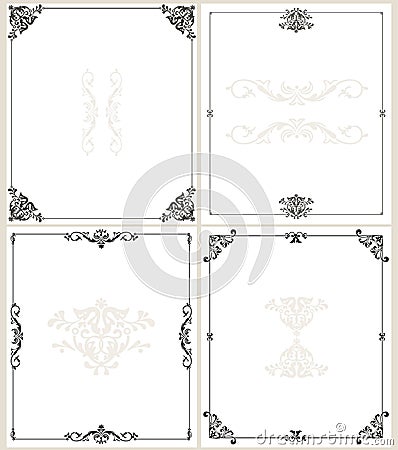 Classic Border Frames Royalty Free Stock Photo - Image: 18741545