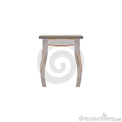 Classic Chair Side View Vector. | CartoonDealer.com #85009915
