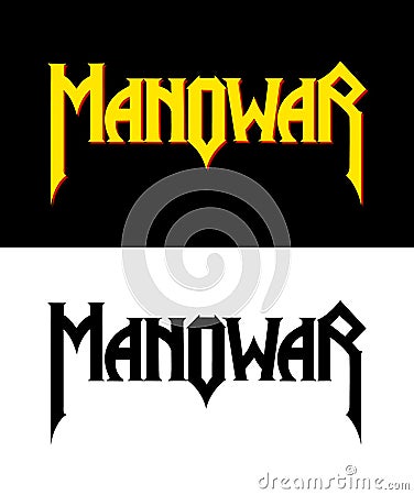 Classic Manowar Band Vector Logo. | CartoonDealer.com #305636834