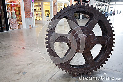 Old Giant Cog Wheels Editorial Image | CartoonDealer.com #161561114