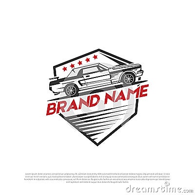 Classic Racing Car Logo Design Inspiration, Modification Car Logo ...
