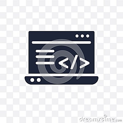 Clean Code Transparent Icon. Clean Code Symbol Design From Programming ...