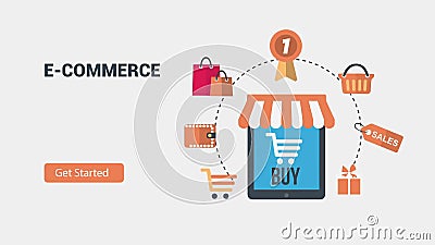 Clean Modern Animation Business Infographic E-commerce Stock Video ...