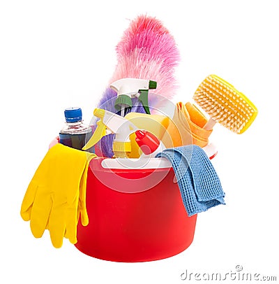 Cleaning Tools Stock Photo - Image: 18935280