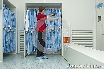 Cleanroom Clothing III Stock Photos - Image: 2505573