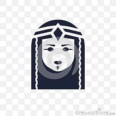 Cleopatra Transparent Icon. Cleopatra Symbol Design From Desert Vector ...