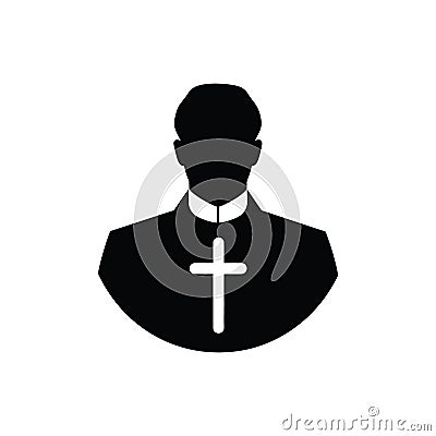 Clergy Icon Cartoon Vector | CartoonDealer.com #296706747