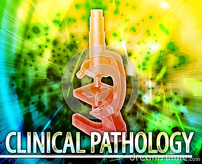 Clinical Pathology Abstract Concept Digital Illustration ...