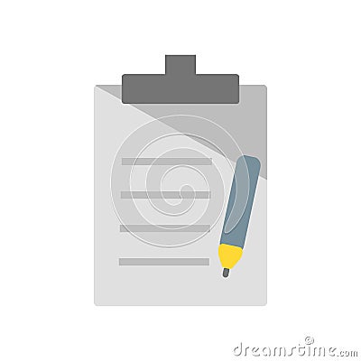 Clipboards Icon Vector Isolated On White Background, Clipboards Sign ...